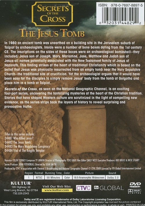 Secrets Of The Cross: The Jesus Tomb (DVD) | DVD Empire