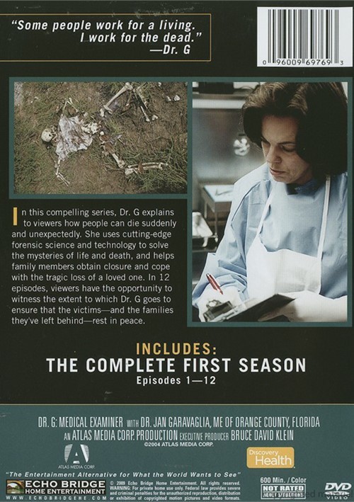 Dr. G Medical Examiner: Season 1 (DVD) | DVD Empire