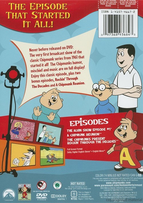 Alvin And The Chipmunks: The Very First Alvin Show (DVD) | DVD Empire