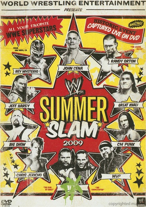 WWE: Summerslam 2009 (DVD 2009) | DVD Empire