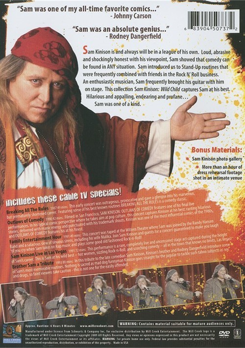 Sam Kinison: Wild Child (DVD) | DVD Empire