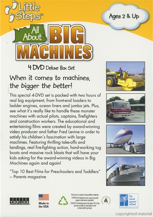 All About Big Machines: Deluxe Box Set (DVD) | DVD Empire