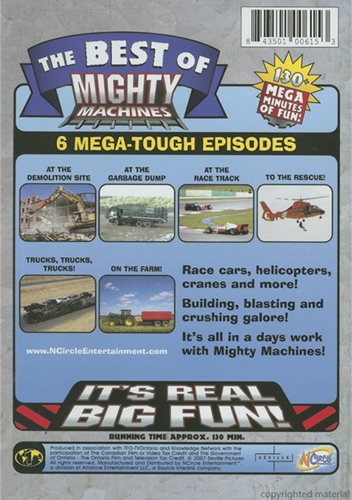 Mighty Machines: The Best Of - Flying! Racing! Rolling! (DVD 2007 ...