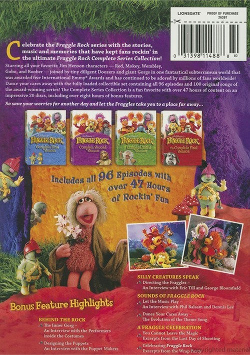Fraggle Rock: The Complete Series Collection (20-Disc Bookcase Set ...
