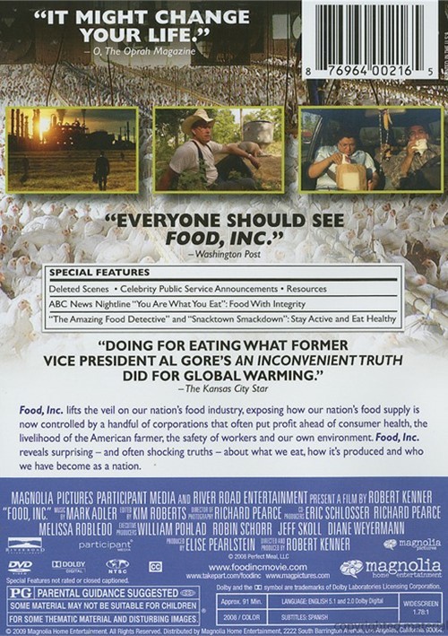 Food, Inc. (DVD 2008) | DVD Empire