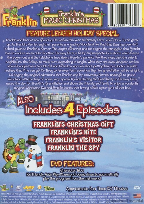 Franklin: Franklin's Magic Christmas (DVD) | DVD Empire