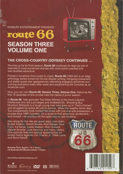Route 66: Season Three - Volume One (DVD 1962) | DVD Empire