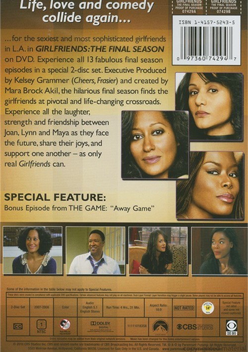 Girlfriends: The Final Season (DVD 2007) | DVD Empire