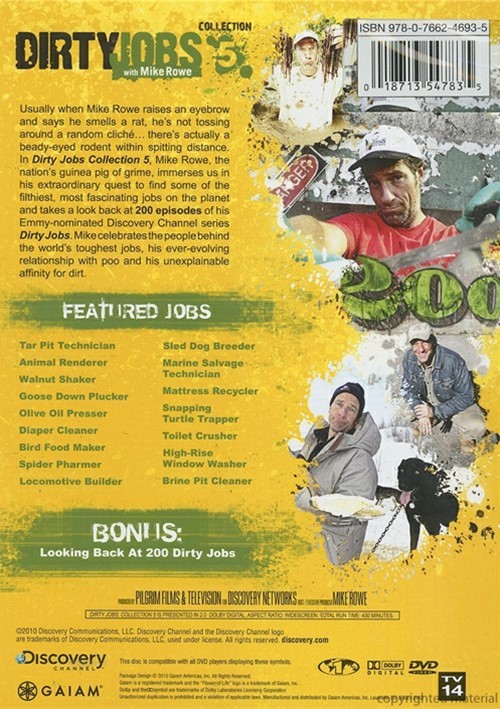 Dirty Jobs: Collection 5 (DVD 2008) | DVD Empire