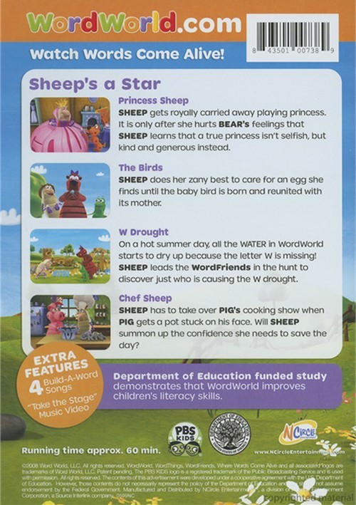 WordWorld: Sheep's A Star (DVD) | DVD Empire
