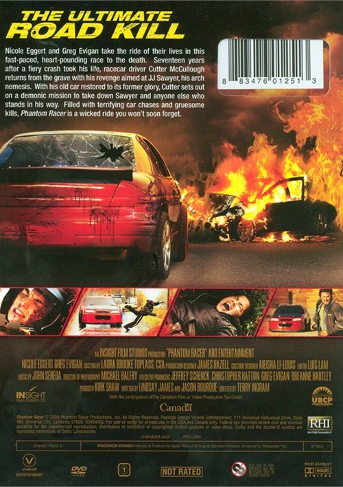 Phantom Racer (DVD 2009) | DVD Empire