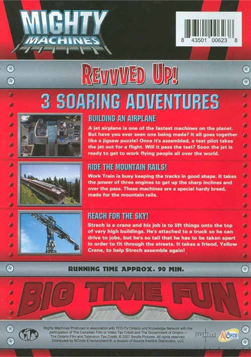 Mighty Machines: Revved Up! (DVD 2007) | DVD Empire
