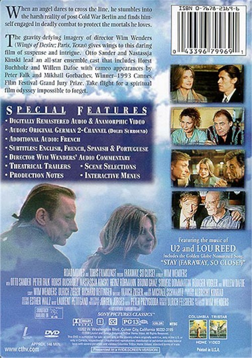 Faraway, So Close! (DVD 1993) | DVD Empire
