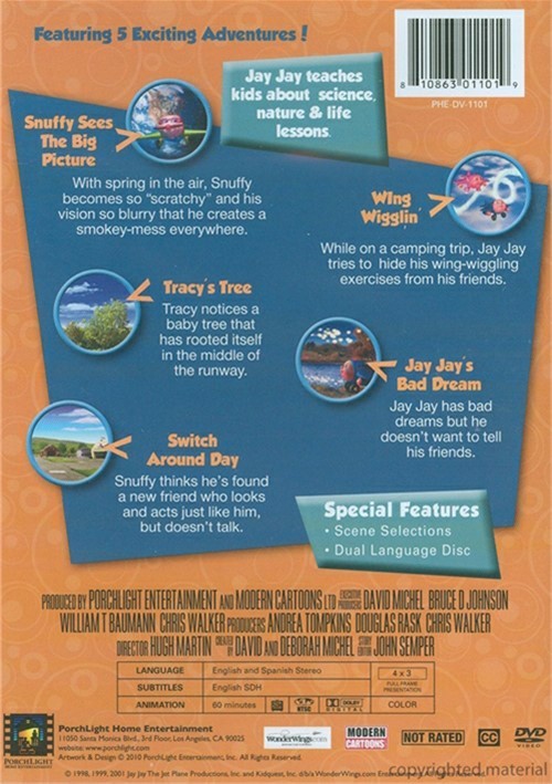 Jay Jay The Jet Plane: Snuffy Sees The Big Picture (DVD 1999) | DVD Empire