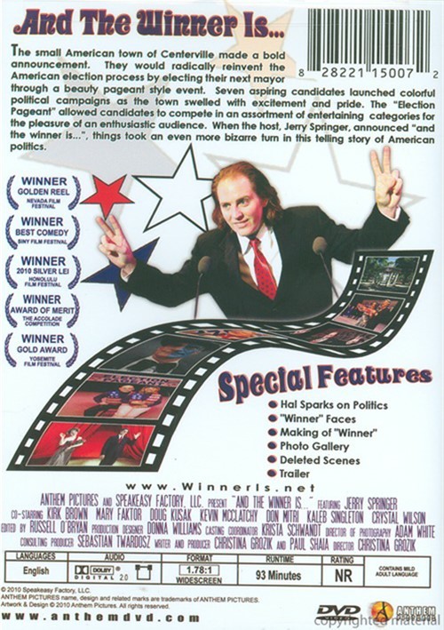 And The Winner Is.... (DVD 2010) | DVD Empire