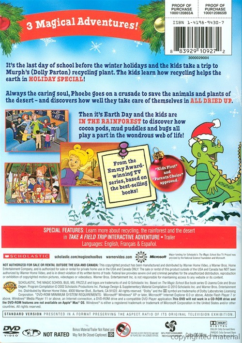 Magic School Bus: The Holiday Special (DVD 2002) | DVD Empire