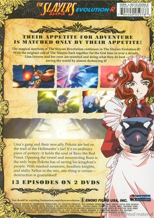 Slayers Evolution-R, The (DVD 2009) | DVD Empire