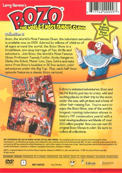 Bozo: Collection 2 (DVD 2007) | DVD Empire