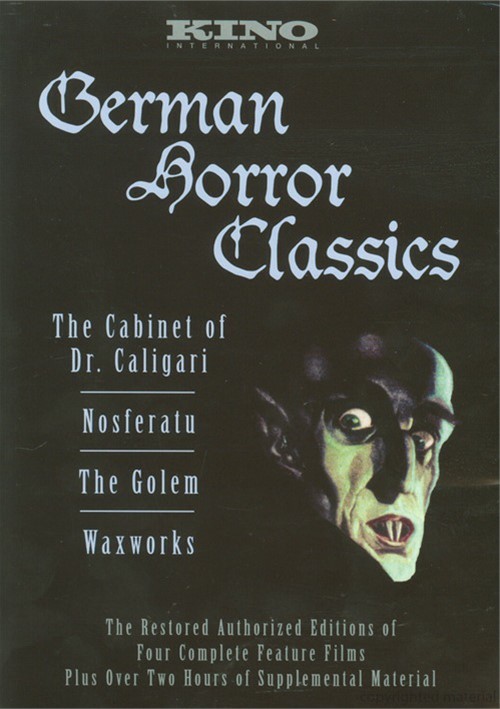 German Horror Classics (DVD 1919) | DVD Empire
