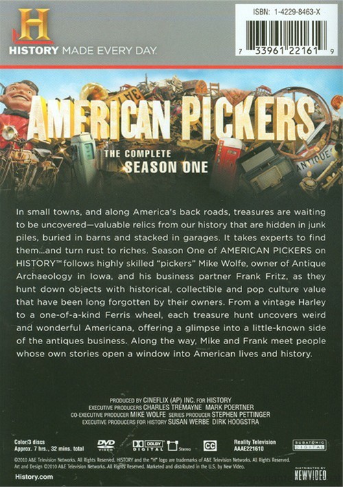 American Pickers: The Complete Season 1 (DVD 2010) | DVD Empire