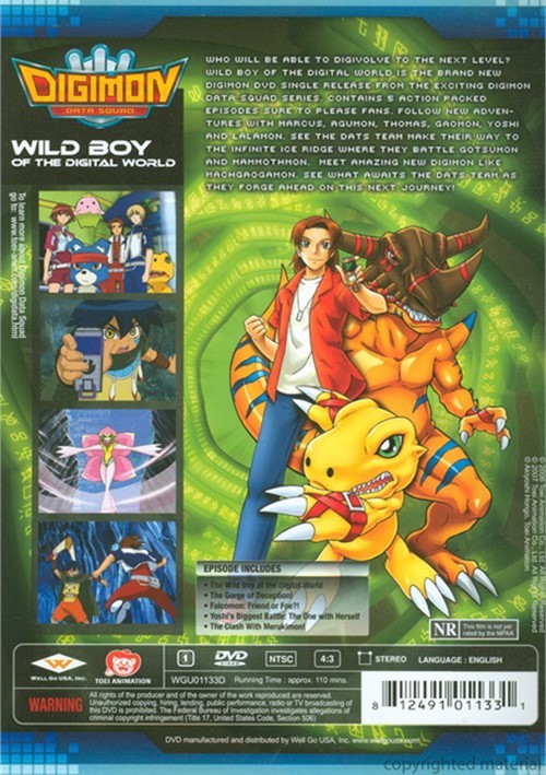 Digimon Data Squad: Wild Boy Of The Digital World (DVD 2006) | DVD Empire