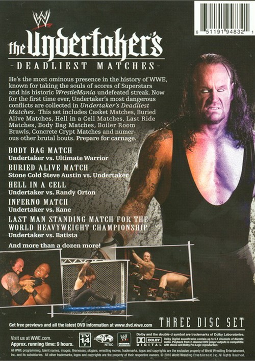 WWE: The Undertaker's Deadliest Matches (DVD 2010) | DVD Empire