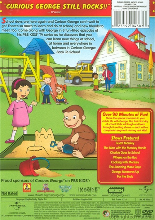 Curious George: Back To School (DVD 2010) | DVD Empire