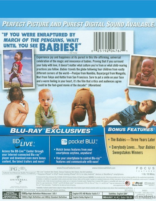 Babies (Blu-ray 2010) | DVD Empire