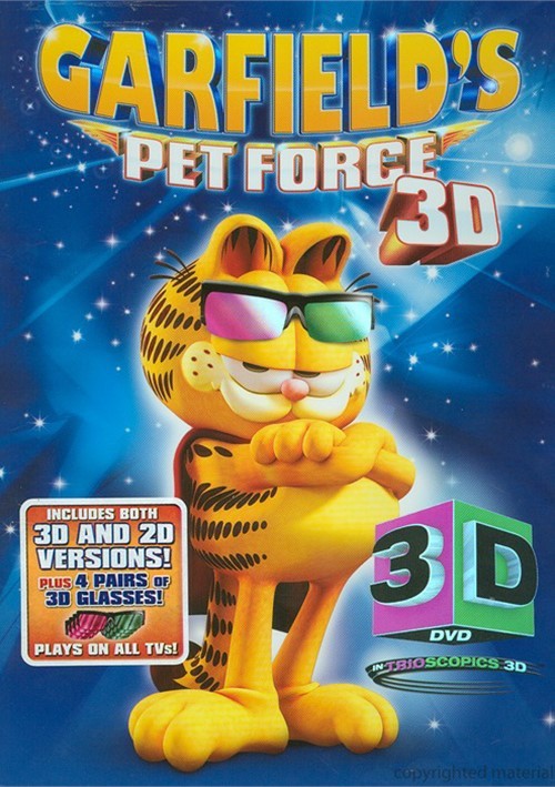 Garfield's Pet F-rce 3D (DVD 2009) | DVD Empire