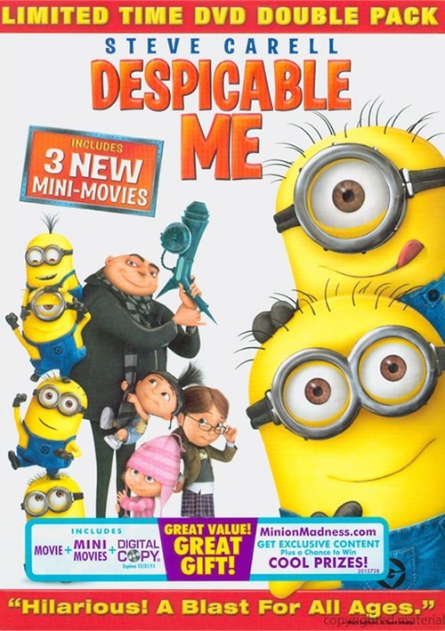 Despicable Me / Minion Madness (2 Pack) (DVD 2010) | DVD Empire