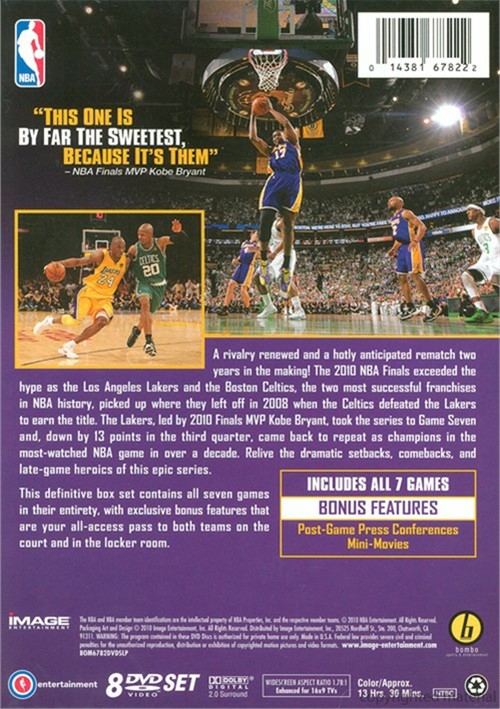 NBA Finals Series: Los Angeles Lakers 2010 - Collector's Edition (DVD ...