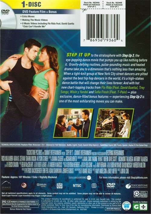Step Up 3 (DVD 2010) | DVD Empire