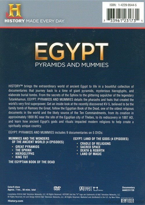 History Classics: Egypt - Pyramids and Mummies (DVD 2010) | DVD Empire