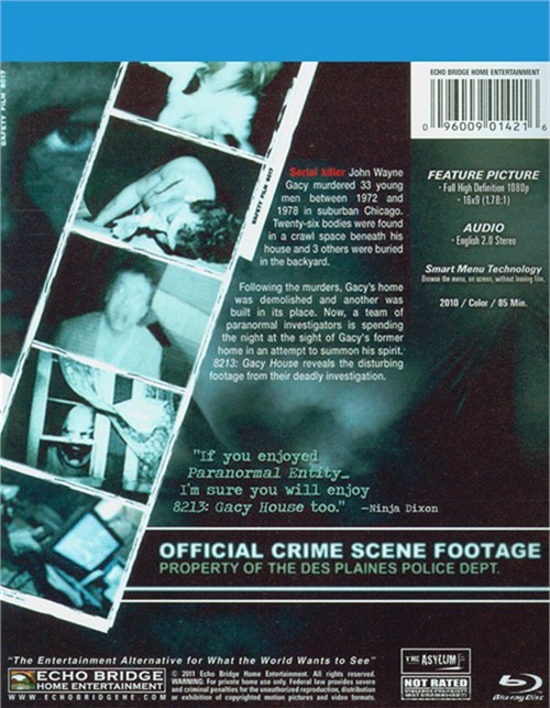 8213: Gacy House (Blu-ray 2010) | DVD Empire