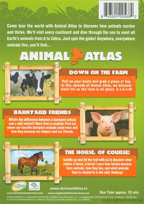 Animal Atlas: Fun On The Farm (DVD 2011) | DVD Empire