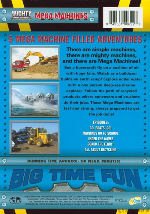 Mighty Machines: Mega Machines (DVD 2007) | DVD Empire