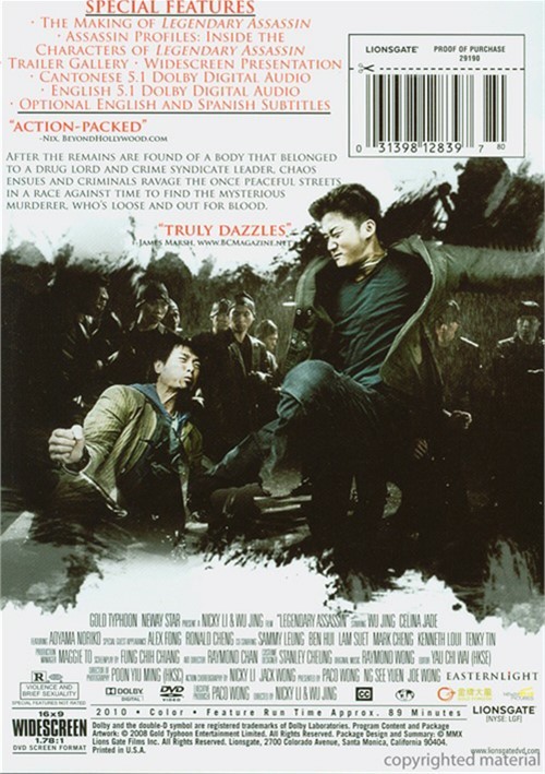 Legendary Assassin (DVD 2008) | DVD Empire