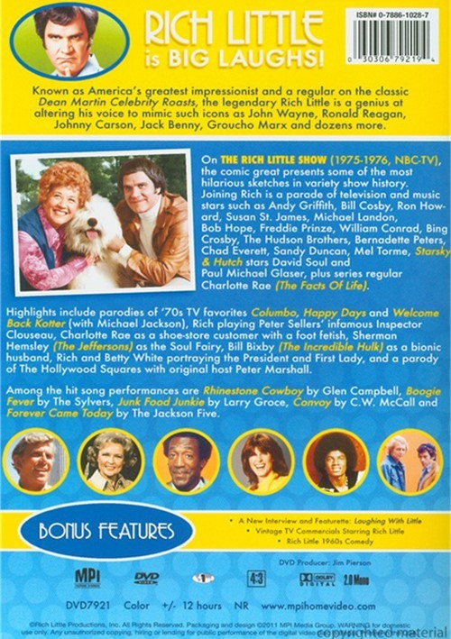 Rich Little Show, The: The Complete Series (DVD 1976) | DVD Empire