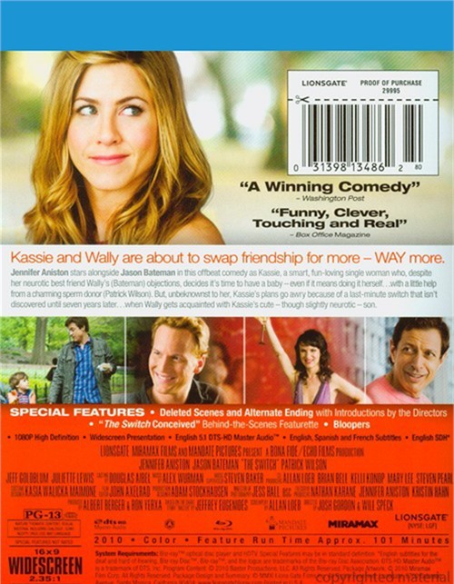 Switch, The (Blu-ray 2010) | DVD Empire