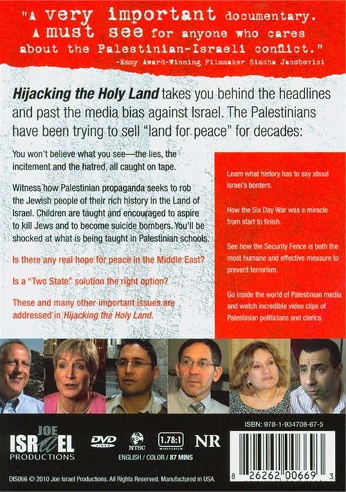 Hijacking The Holy Land (DVD 2010) | DVD Empire