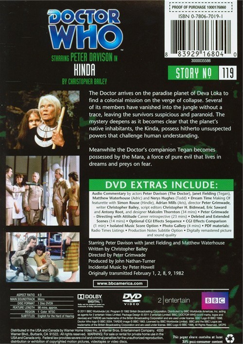 Doctor Who: Kinda (DVD 1982) | DVD Empire