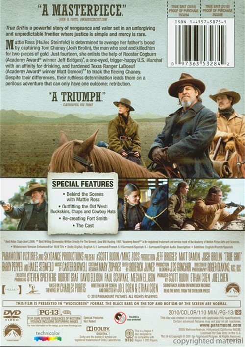 True Grit (DVD 2010) | DVD Empire