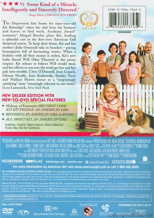Kit Kittredge: An American Girl - Deluxe Edition (DVD 2008) | DVD Empire