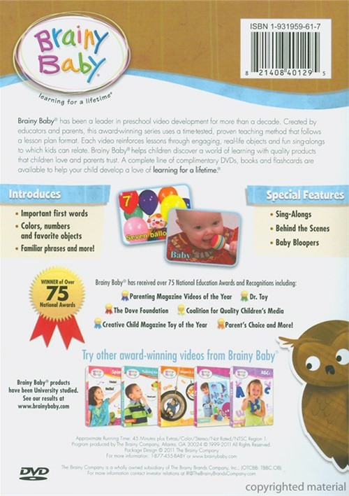 Brainy Baby: English - Deluxe Edition (DVD 2011) | DVD Empire