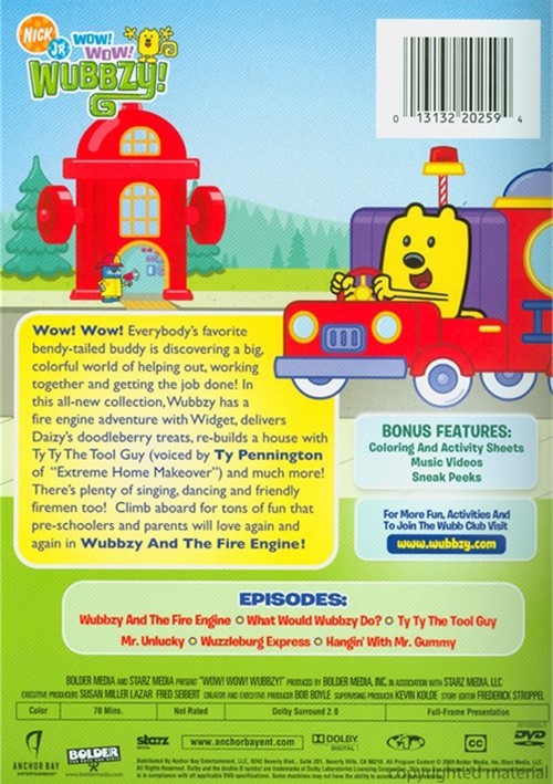 Wow! Wow! Wubbzy!: Wubbzy & The Fire Engine (DVD 2011) | DVD Empire