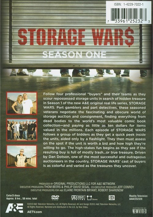 Storage Wars: Season One (DVD 2010) | DVD Empire
