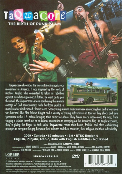 Taqwacore: The Birth Of Punk Islam (DVD 2009) | DVD Empire