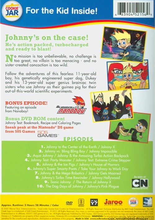 Johnny Test: Super Smarty Pants (DVD 2005) | DVD Empire