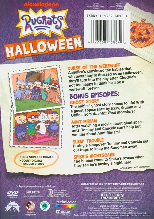 Rugrats: Halloween (DVD 2004) | DVD Empire