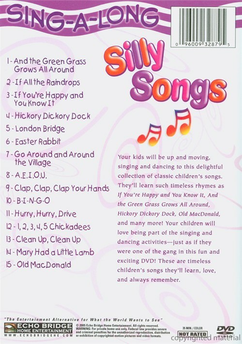 Silly Songs Sing-A-Long (DVD 2005) | DVD Empire